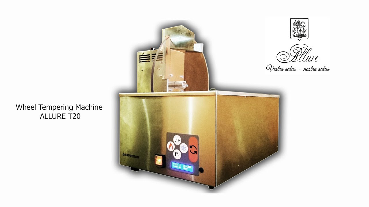 WHEEL TEMPERING MACHINE ALLURE T20 - YouTube