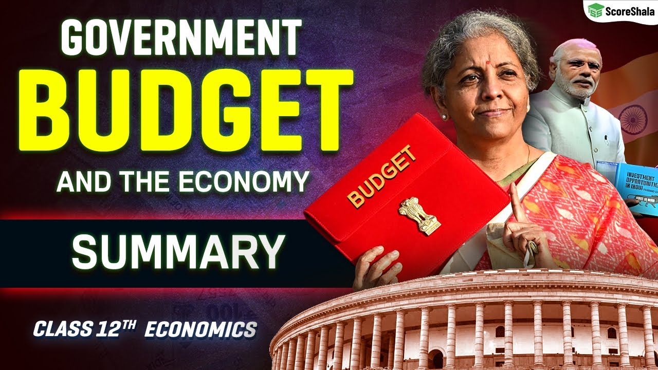 Class 12 Government Budget Revised in 1 Hour - Economics 2023- 24 - YouTube