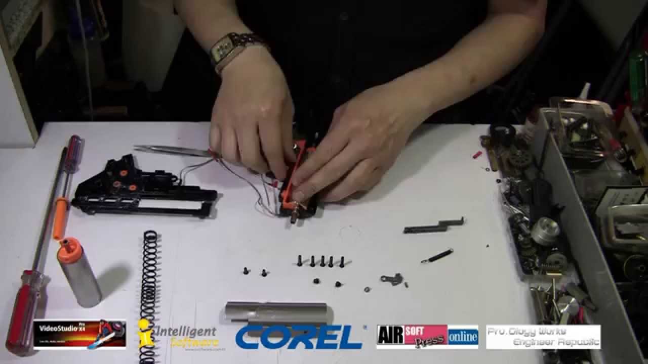 【Airsoft】APS EBB V2 mechbox optimization overview - YouTube
