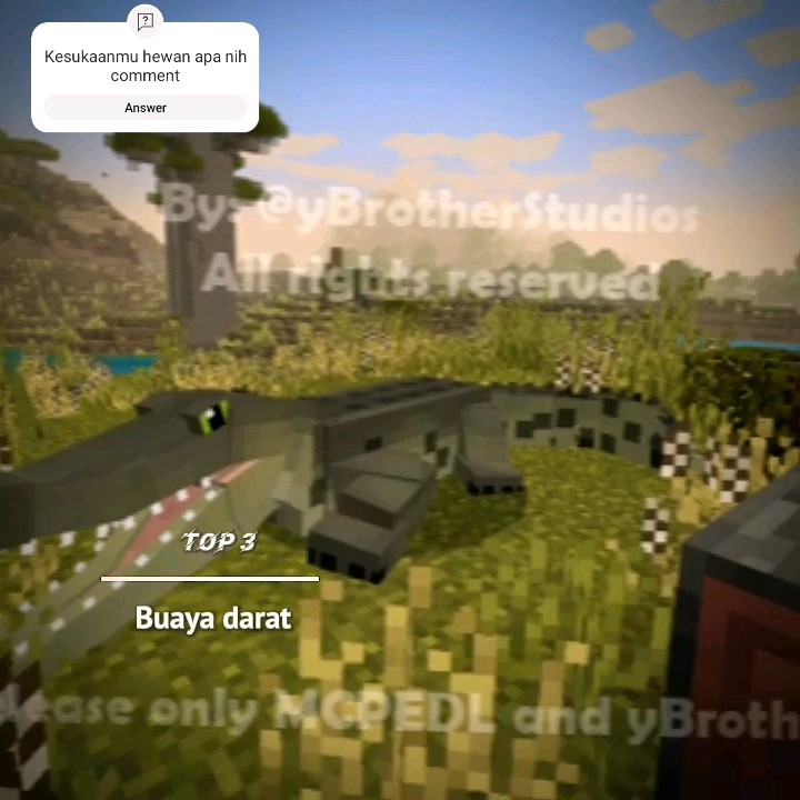 Koleksi hewan di Minecraft part 1 #animals #minecraft - YouTube