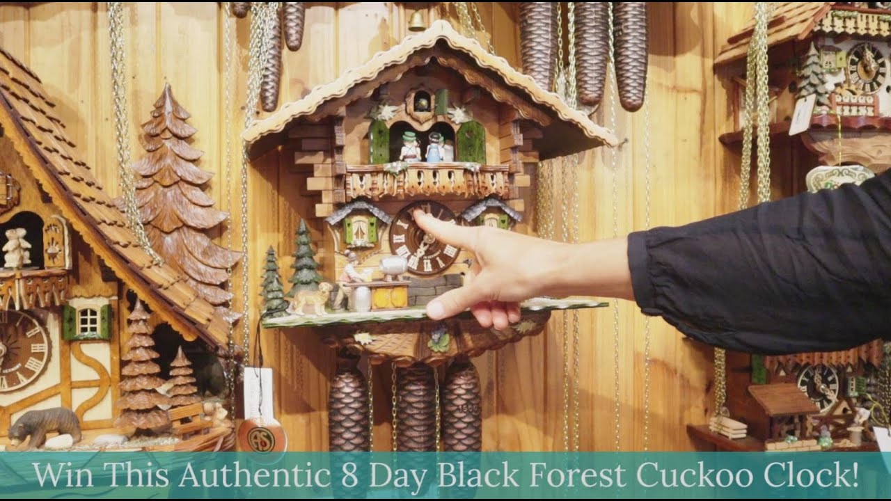 The Cuckoo Race Major Prize | Authentic Black Forest Cuckoo Clock - YouTube