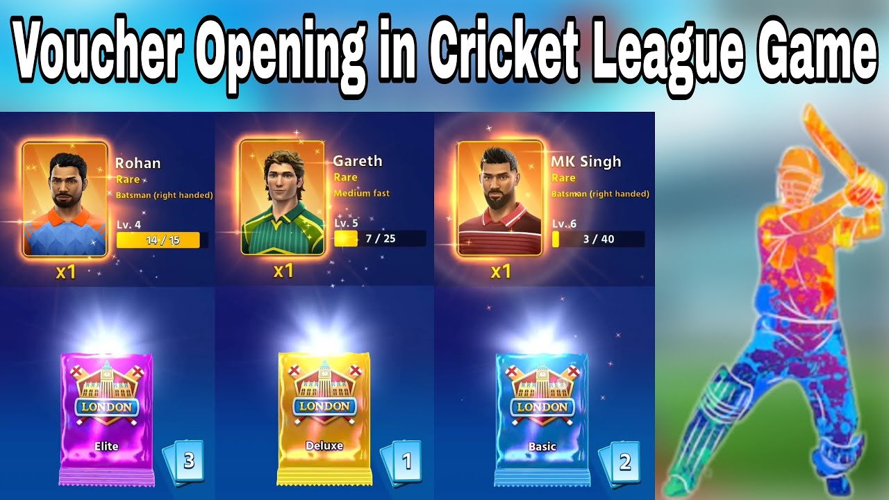 Cricket League Elite Deluxe And Basic Pack Opening | All Pack Opening ...