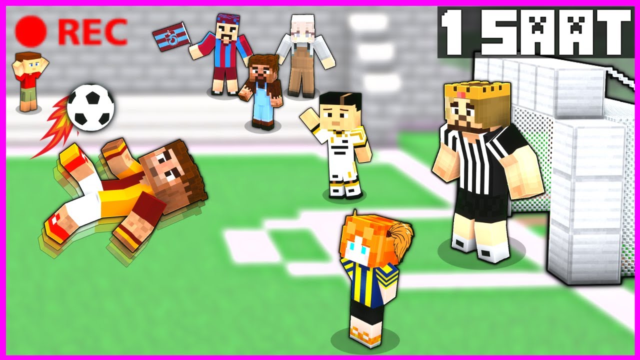 MİNECRAFT FUTBOLCU ÇOCUKLAR FİLMİ!😱 - Minecraft - YouTube