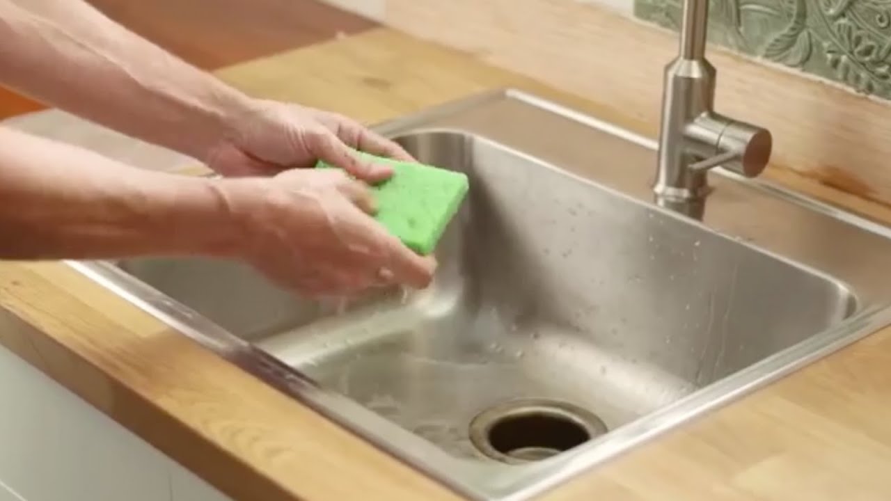Make an Ice Pack Out of a Kitchen Sponge Easily - YouTube