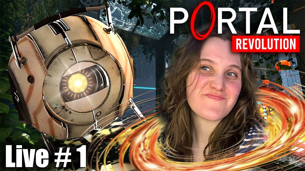 Challenging my smol brain (again) - Portal: Revolution Playthrough ...