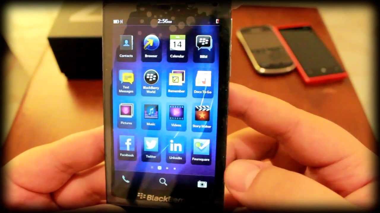 BB Z10 Full Review - BB/Z10 أول نظرة مع مواصفات وشرح كامل عن - YouTube