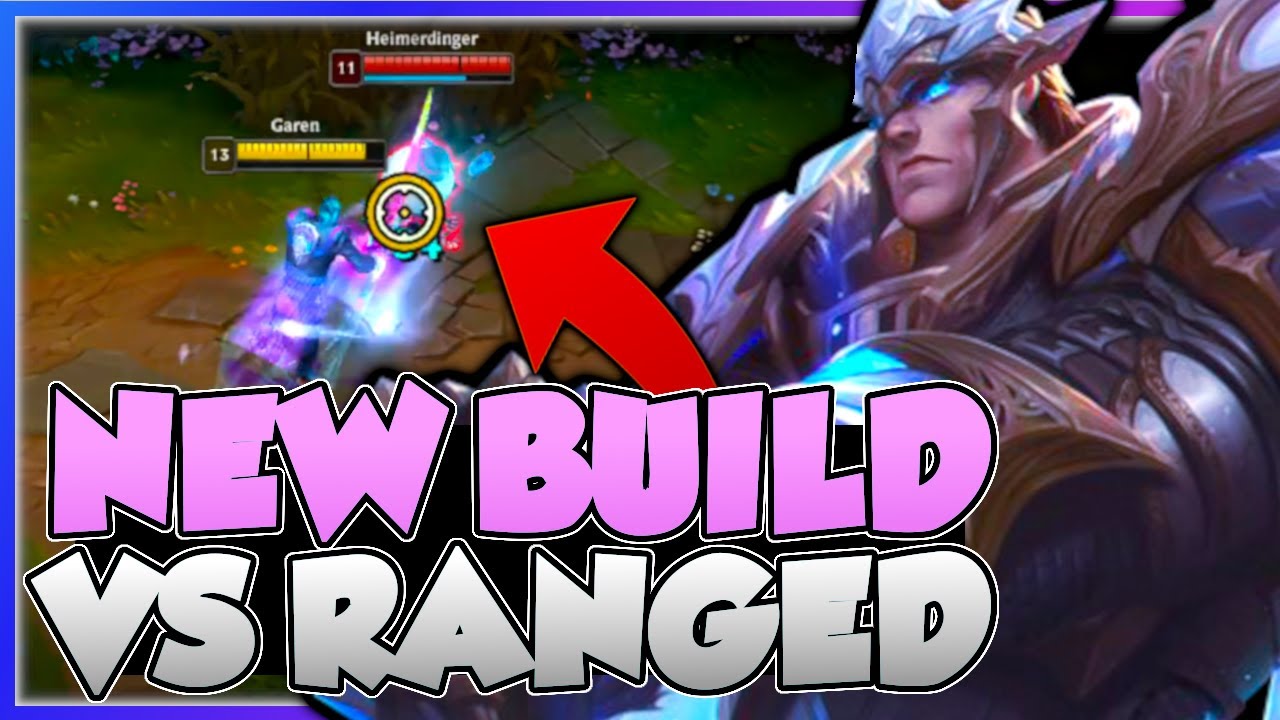 NEW BUILD VS RANGED TOP LANERS (Garen vs Heimer Top) | riste | League ...