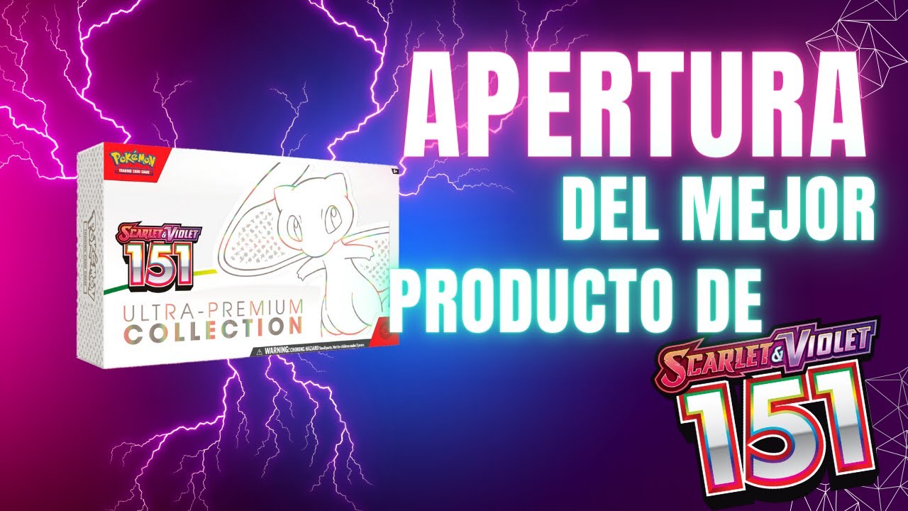 Pokemon 151 Ultra Premium Collection Box Unboxing! (La conseguimos ...