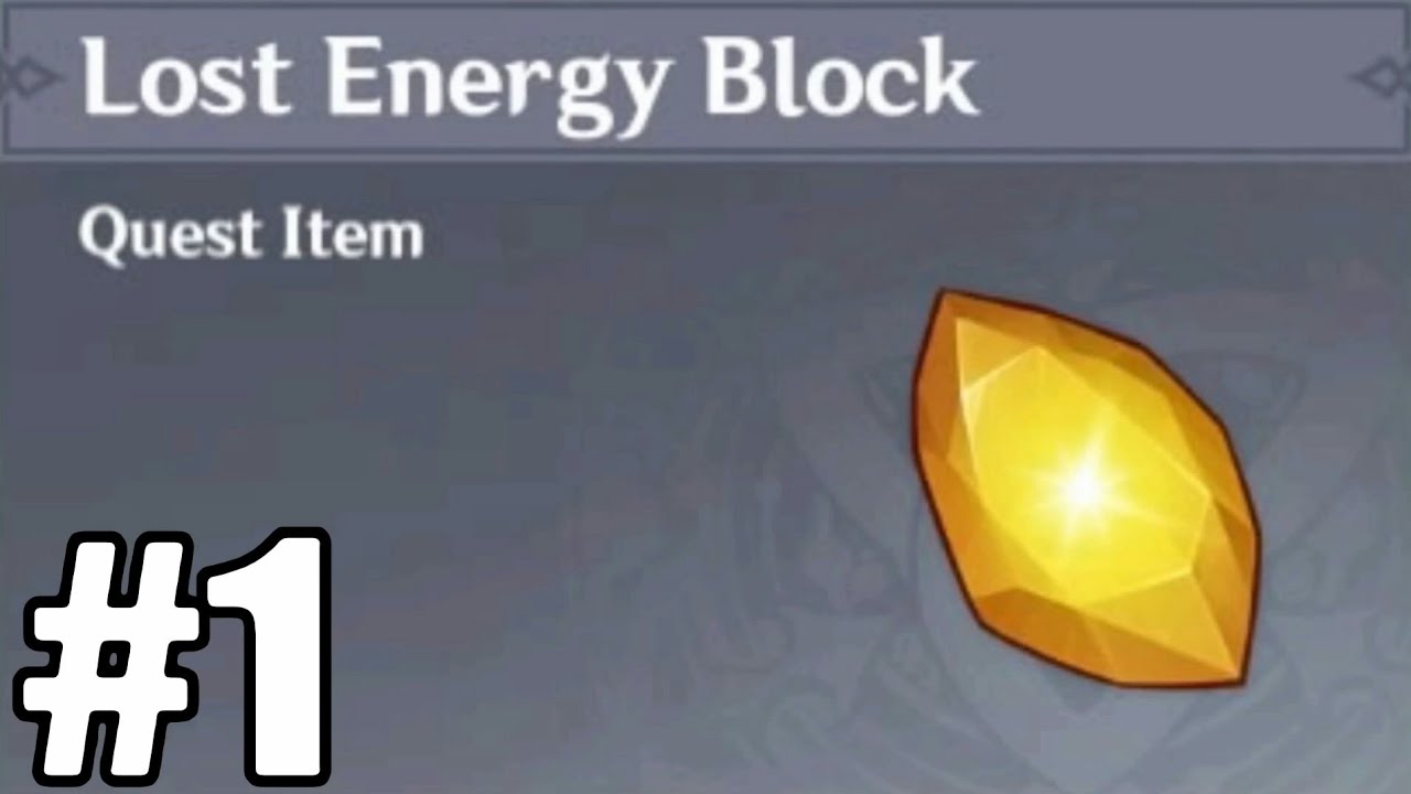 Lost Energy Block Location 1 | Sumeru | Genshin Impact - YouTube