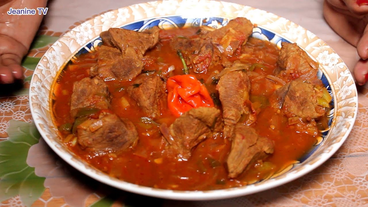 Guteka/karibu twigane gutegura isosi y'inyama yokugaburira abashitsi ...