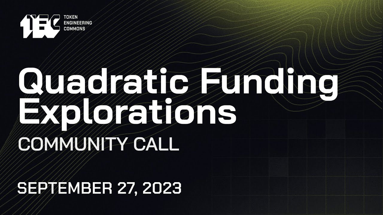 Subject Matter Expertise into Quadratic Funding | Bringing Back the ...