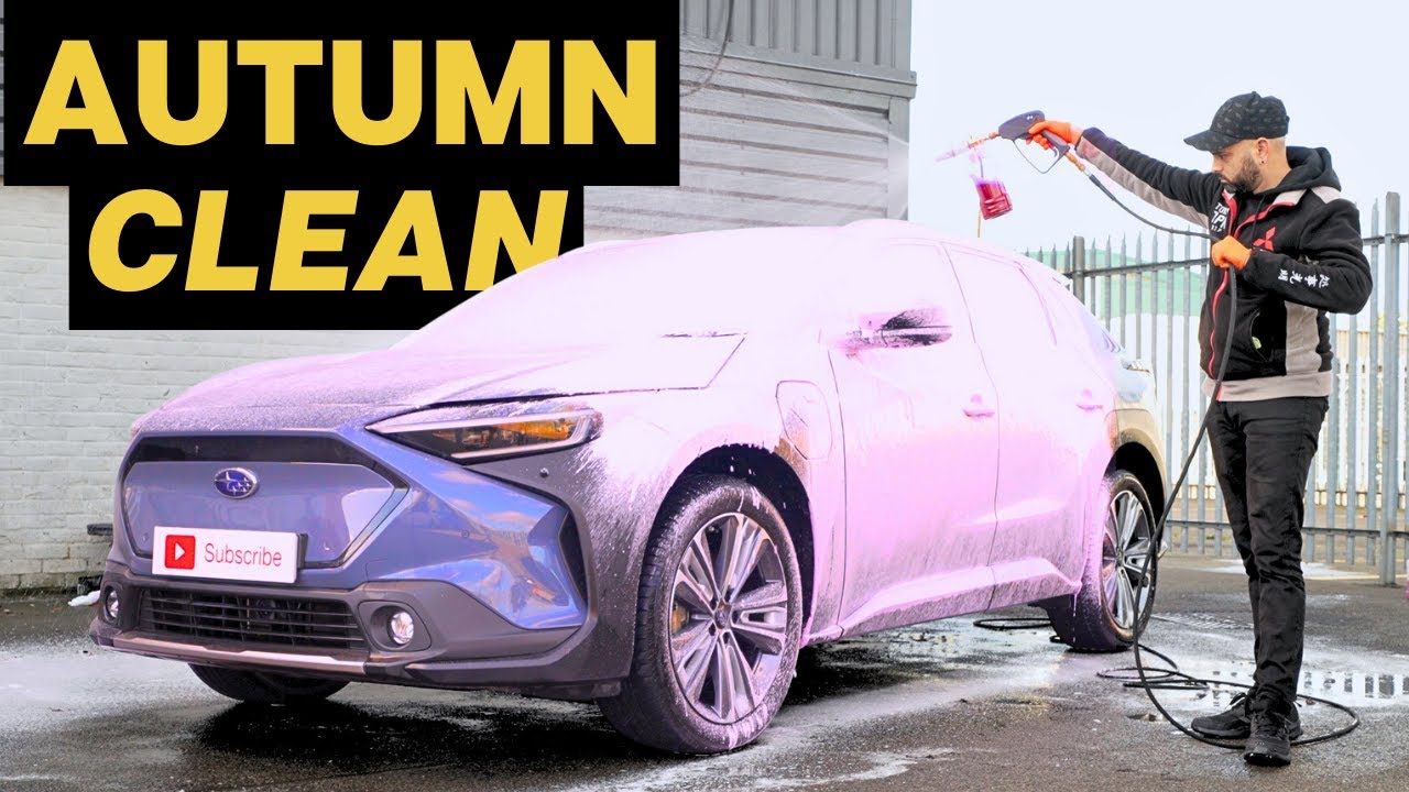 Subaru Solterra Autumn Wash & Deep Clean - Exterior Car Detailing - YouTube