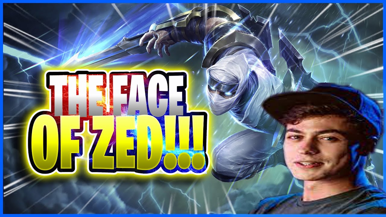 THE FACE OF ZED !!! Today on lol ep 27 - YouTube