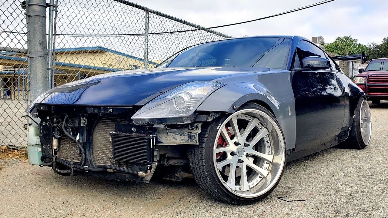 350z Showcar Gets Cooling Mods !! Power !? - YouTube