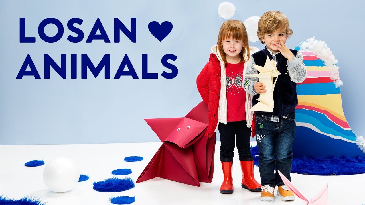 Kids clothes. We love Animals! LOSAN - YouTube