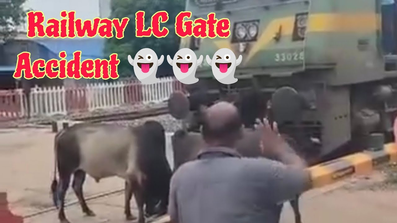 A Cause of Railway LC gate Accident 😭😭 @RailwayTechnical - YouTube