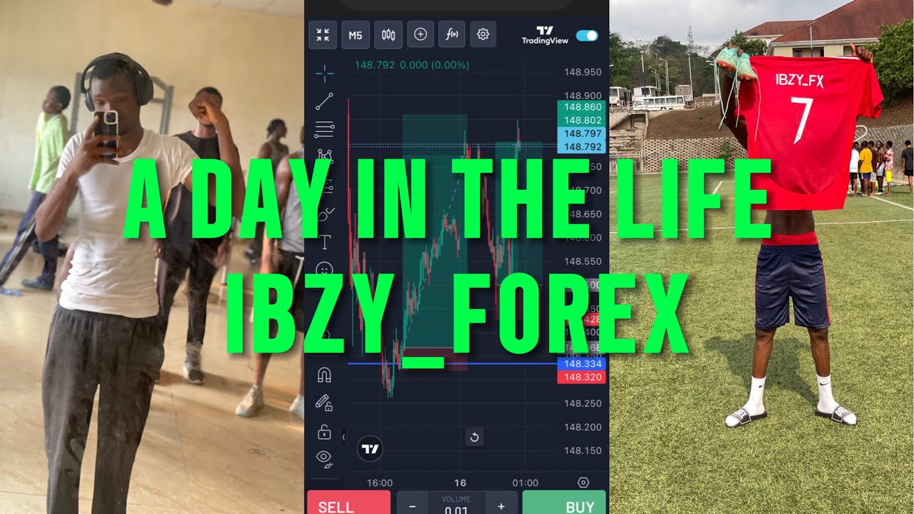 A REALISTIC DAY IN THE LIFE OF IBZY_FOREX - YouTube