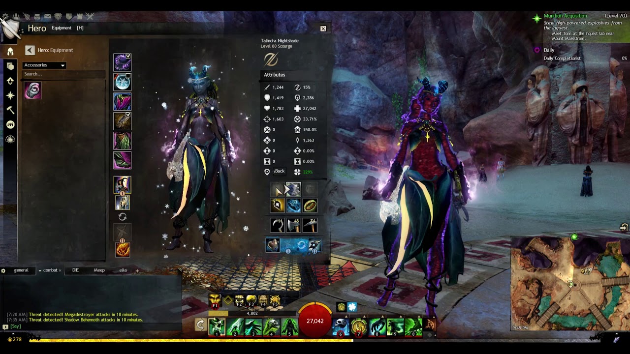 Guildwars 2 Combining Poly-Luminescent & Celestial (red) Infusions ...