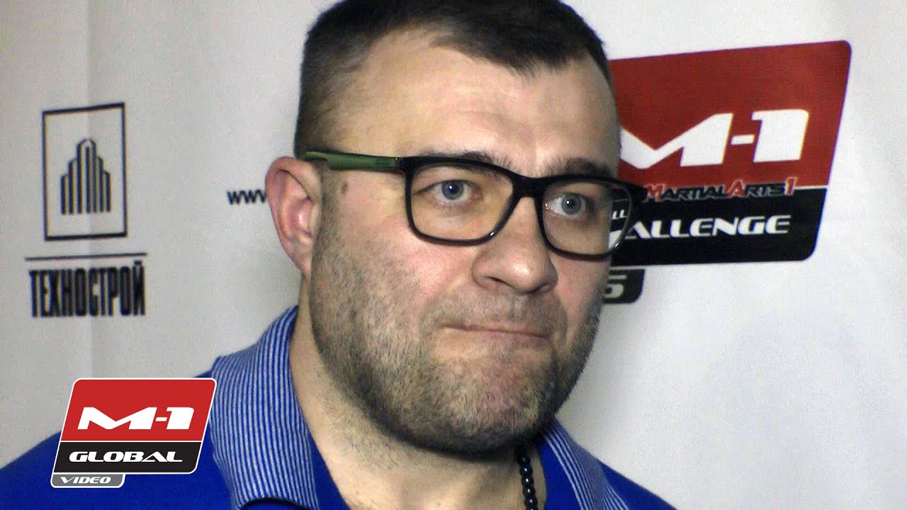 Mikhail Porechenkov - russian actor about MMA Show M-1 Challenge 56 ...