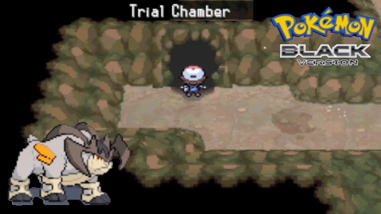 Trial Chamber Location of Terrakion | Pokémon Black Walkthrough - YouTube