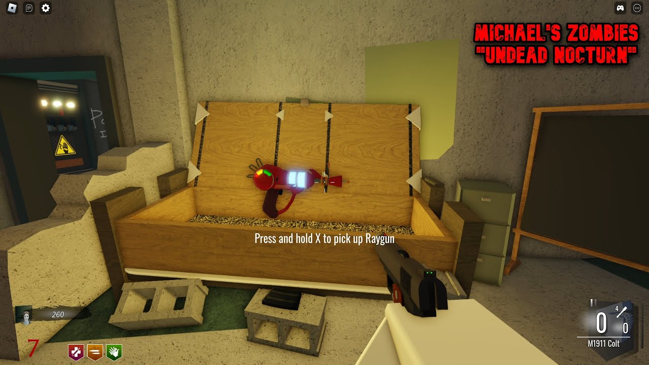ZOMBIES ROBLOX "UNDEAD NOCTURN" EASTER EGG| MICHAEL'S ZOMBIES [Nacht ...