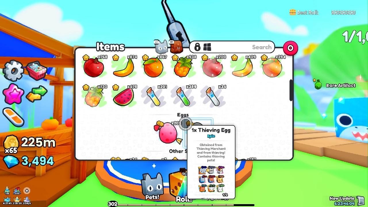 I played the new update in pets go and (i seen a huge in the forever ...