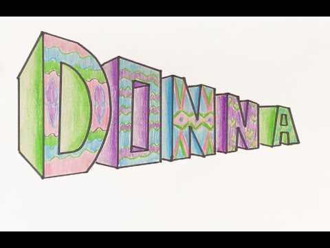 2 Point Perspective Name - Step 2 - YouTube