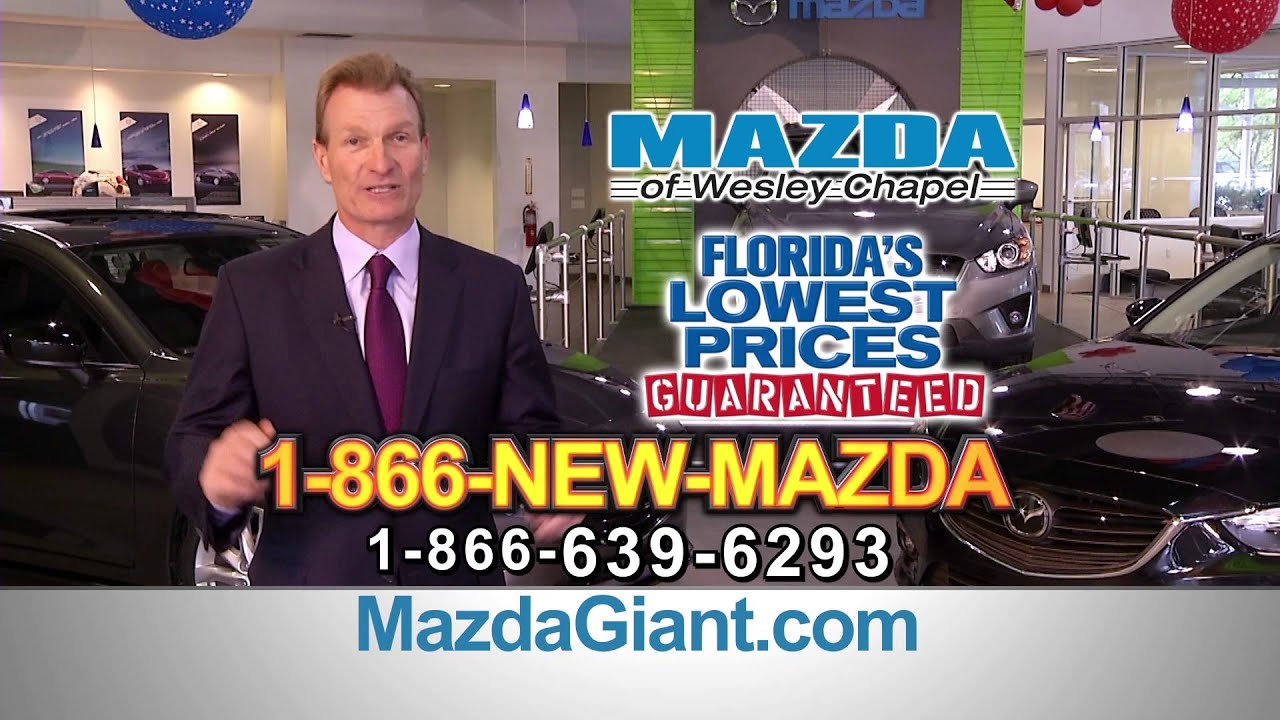 Mazda of Wesley Chapel 1-866-NEW-MAZDA July 2014 - YouTube