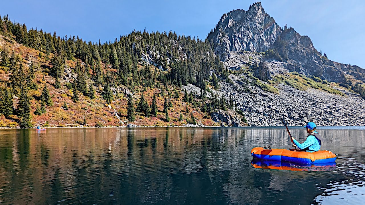Lake Valhalla (Boating Washington's Alpine Lakes) - YouTube