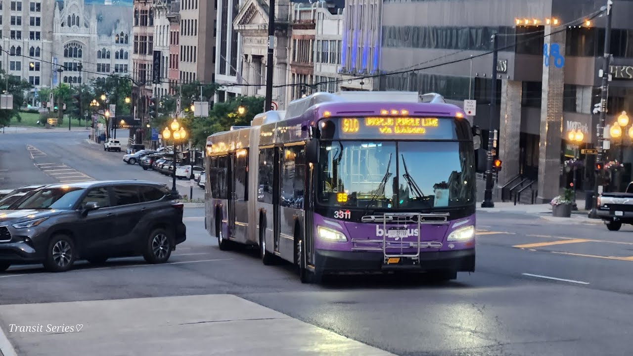 Ride On Board CDTA 2023 New Flyer Xcelsior XD60 #3311 on Route 910 ...