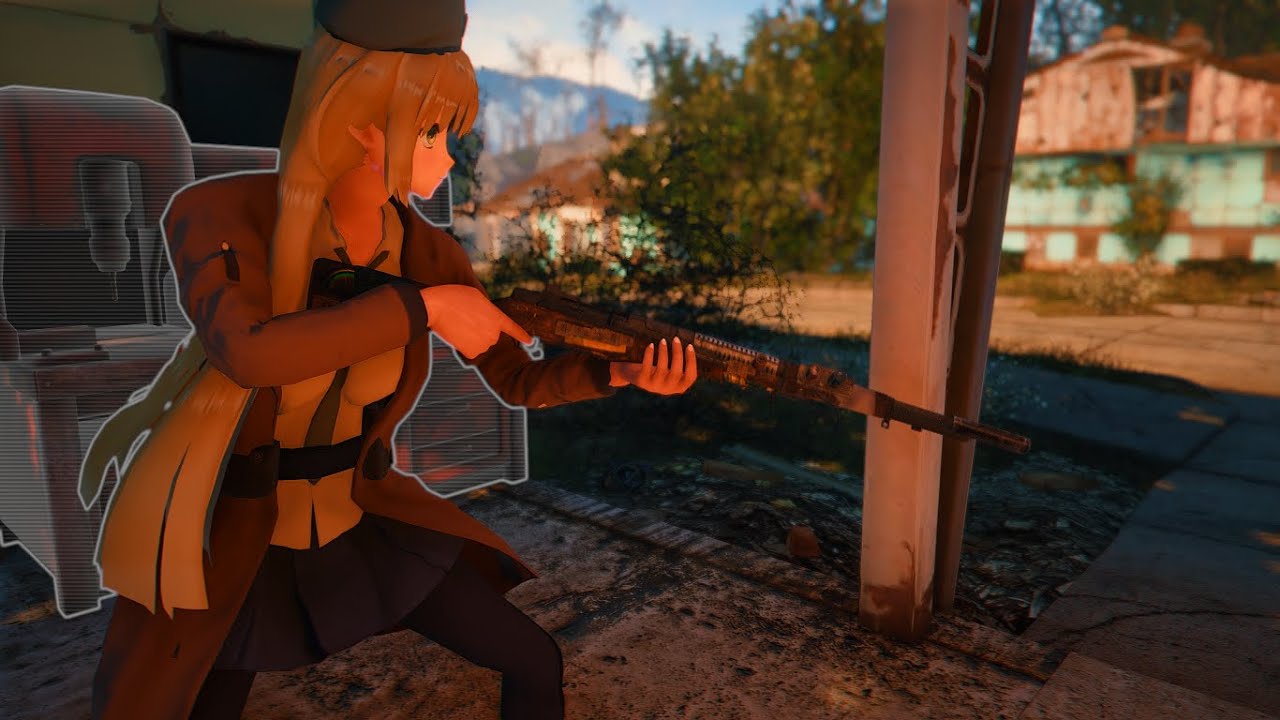 Fallout 4: GFL VSK & Garand (BOS lost patrol) - YouTube
