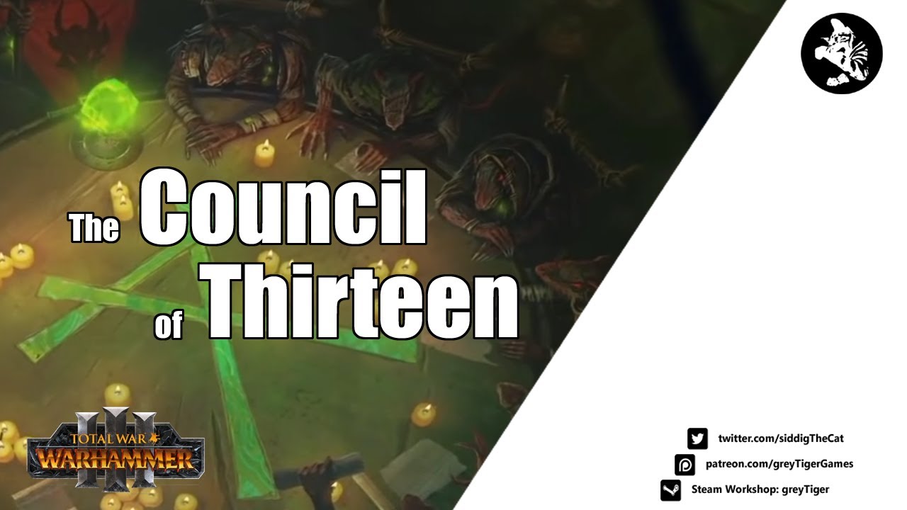 Skaven: The Council of Thirteen [Total War: Warhammer 3][Immortal ...