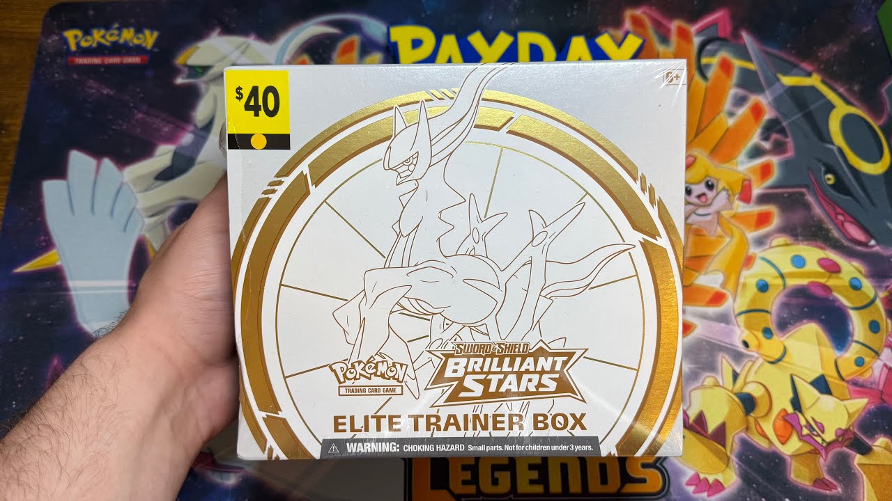 Opening a Brilliant Stars ETB from Dollar General - YouTube
