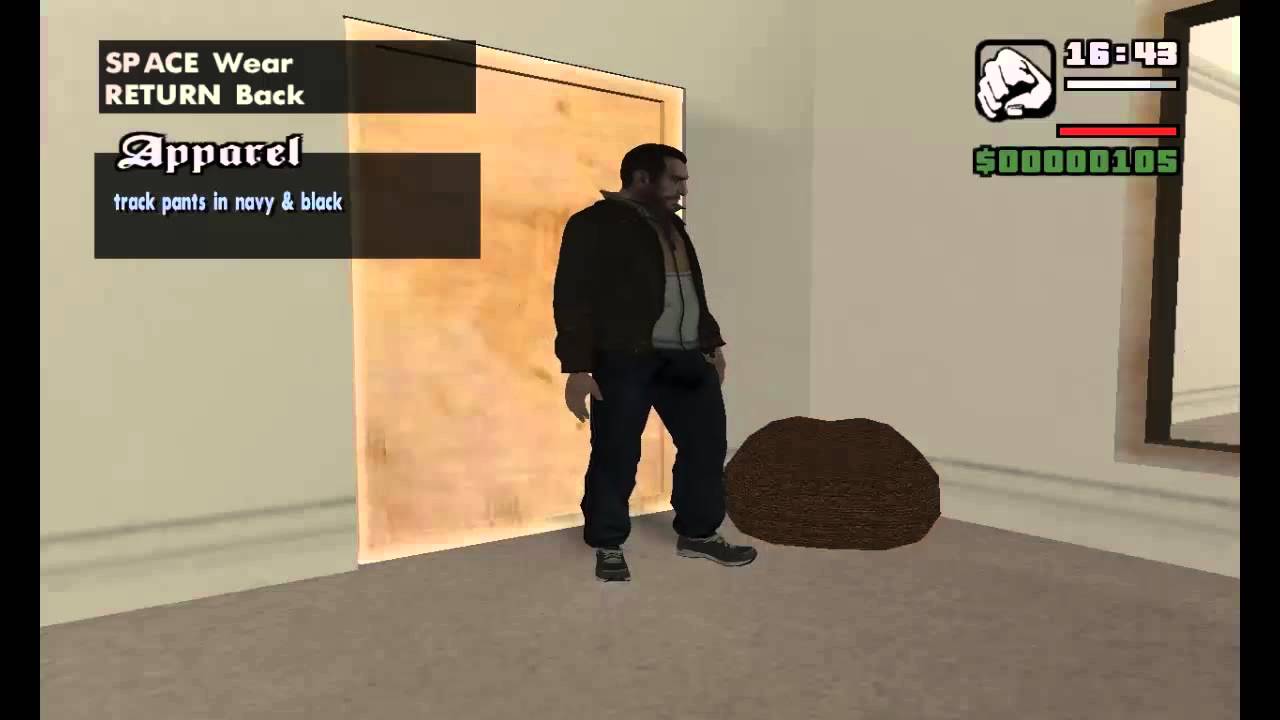 GTA San Andreas - Niko Bellic [MOD] [HD] - YouTube