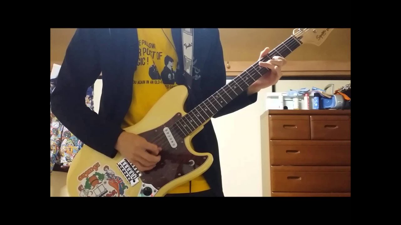 the pillows Mr.Droopy 弾いてみた guitar cover - YouTube