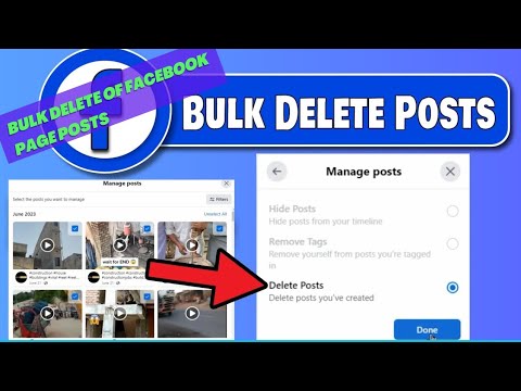 How to delete all post from Facebook page at once 2025 Full Guide ...