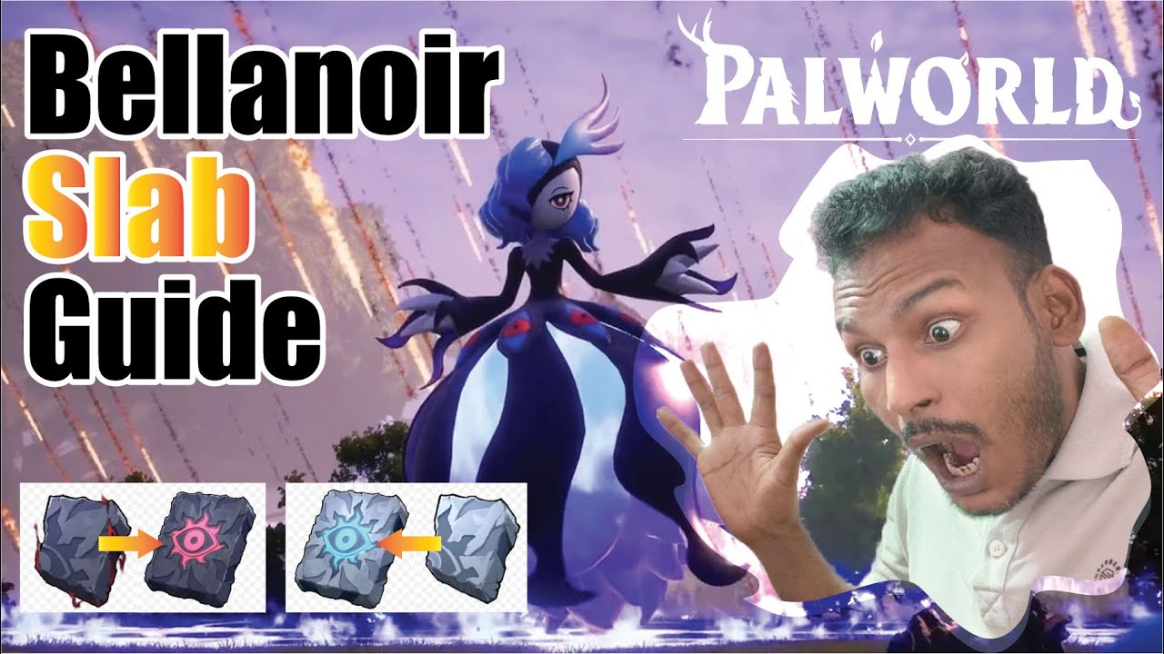 PalWorld How To Craft Bellanoir Libero's Slab. - YouTube
