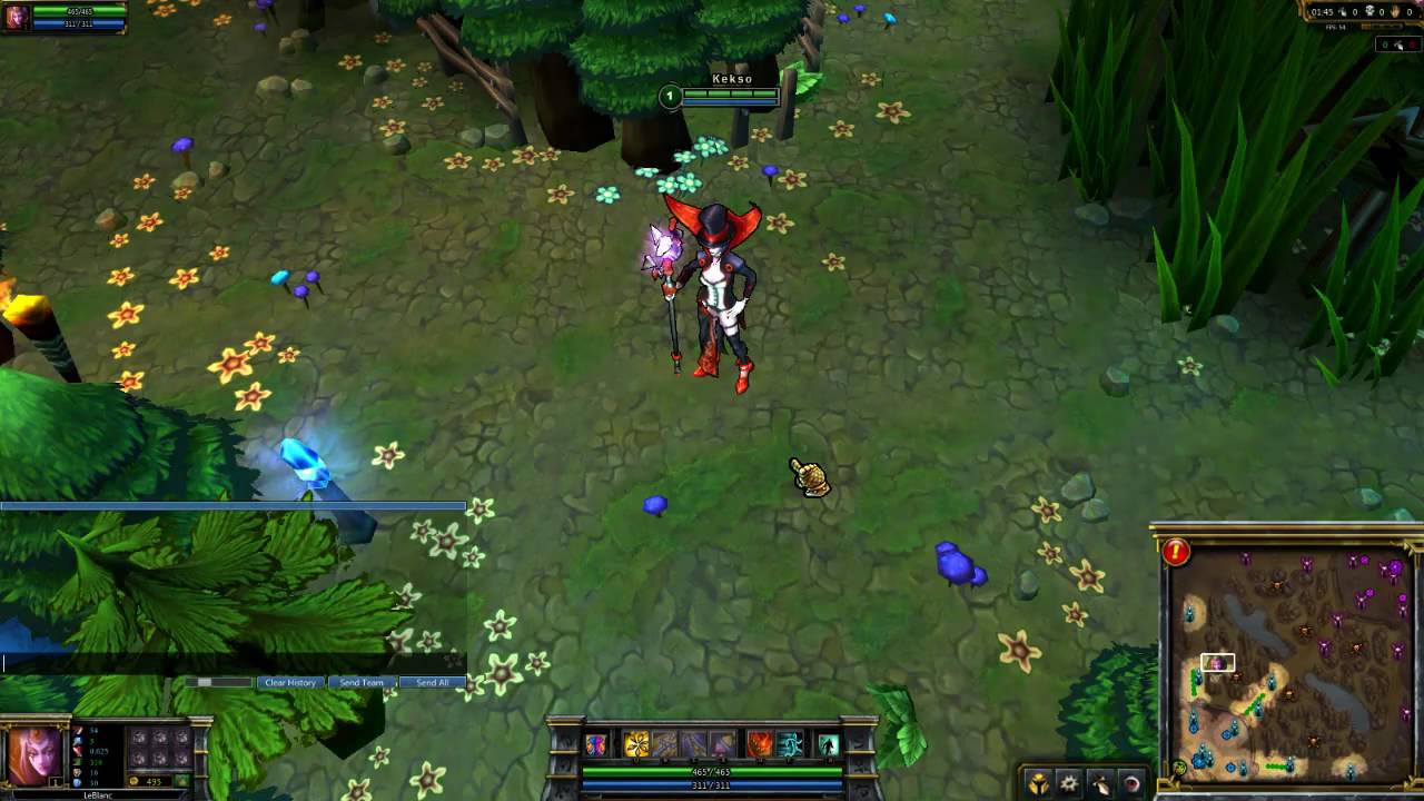 League of Legends: Prestigious LeBlanc In-Game Skin - YouTube