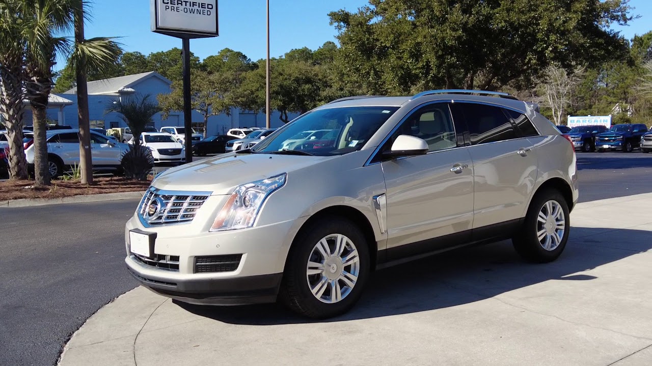 C4295A 2014 Cadillac SRX Luxury in Silver Coast Metallic - YouTube