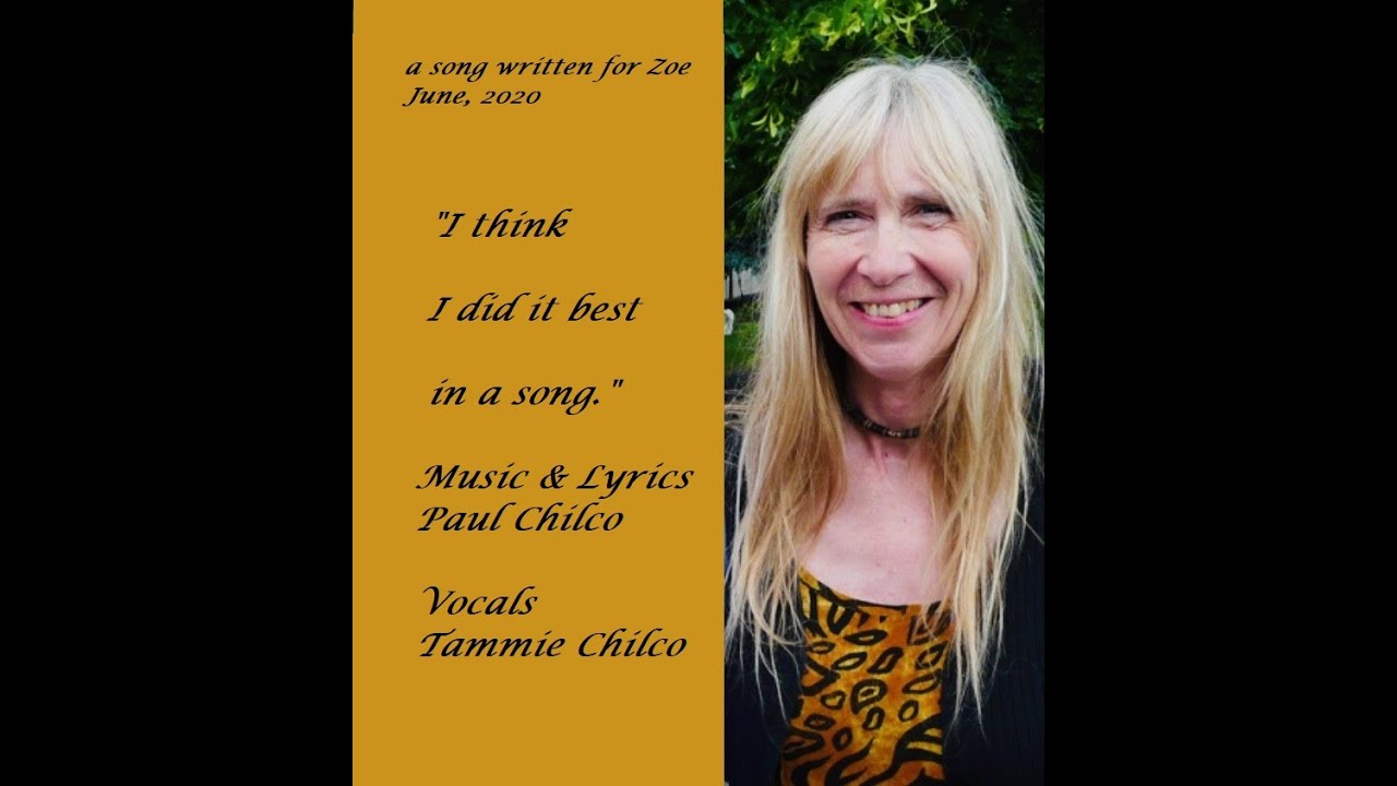 ZOE CHILCO In a Song, July, 2020 - YouTube