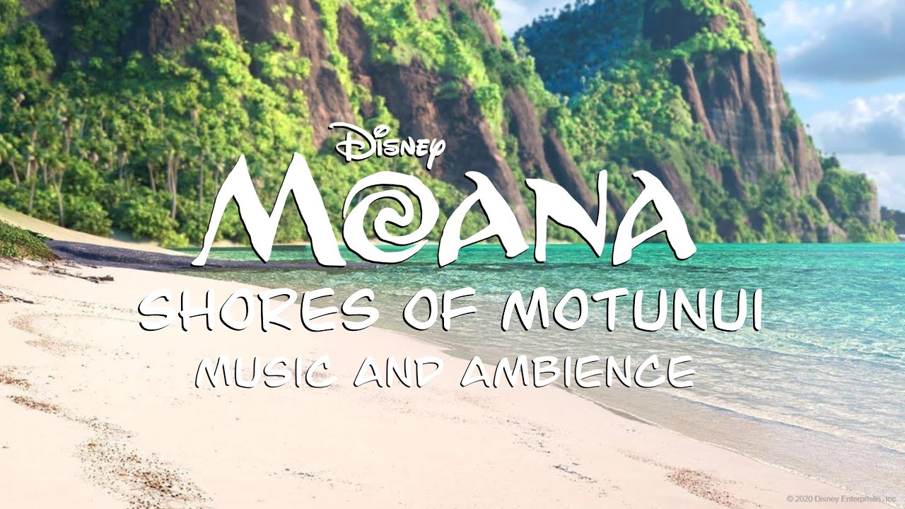 Shores of Motunui | Music & Ambience - YouTube