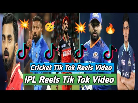 Cricket Tik Tok Reels video 🏏 IPL Reels Tik Tok Video 🥳 Top IPL Reels ...