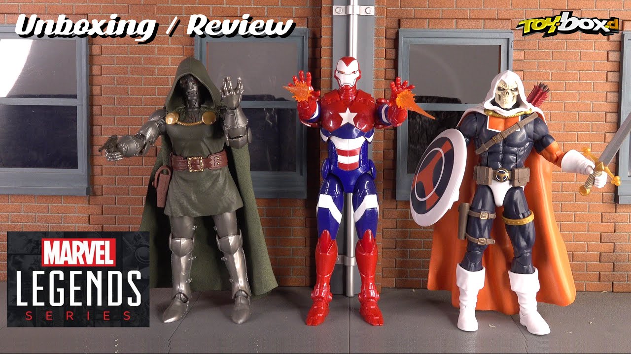 Marvel Legends THE CABAL Iron Patriot Taskmaster Doctor Doom AMAZON ...