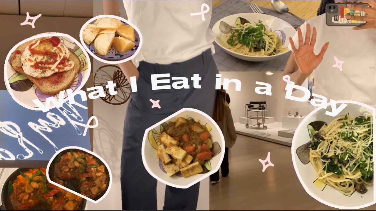 VLOG | What I Eat in a Day (simple & easy homemade meals) 🍽 | Homebody ...