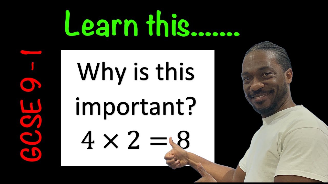 Why is your multiplication table so important? - YouTube