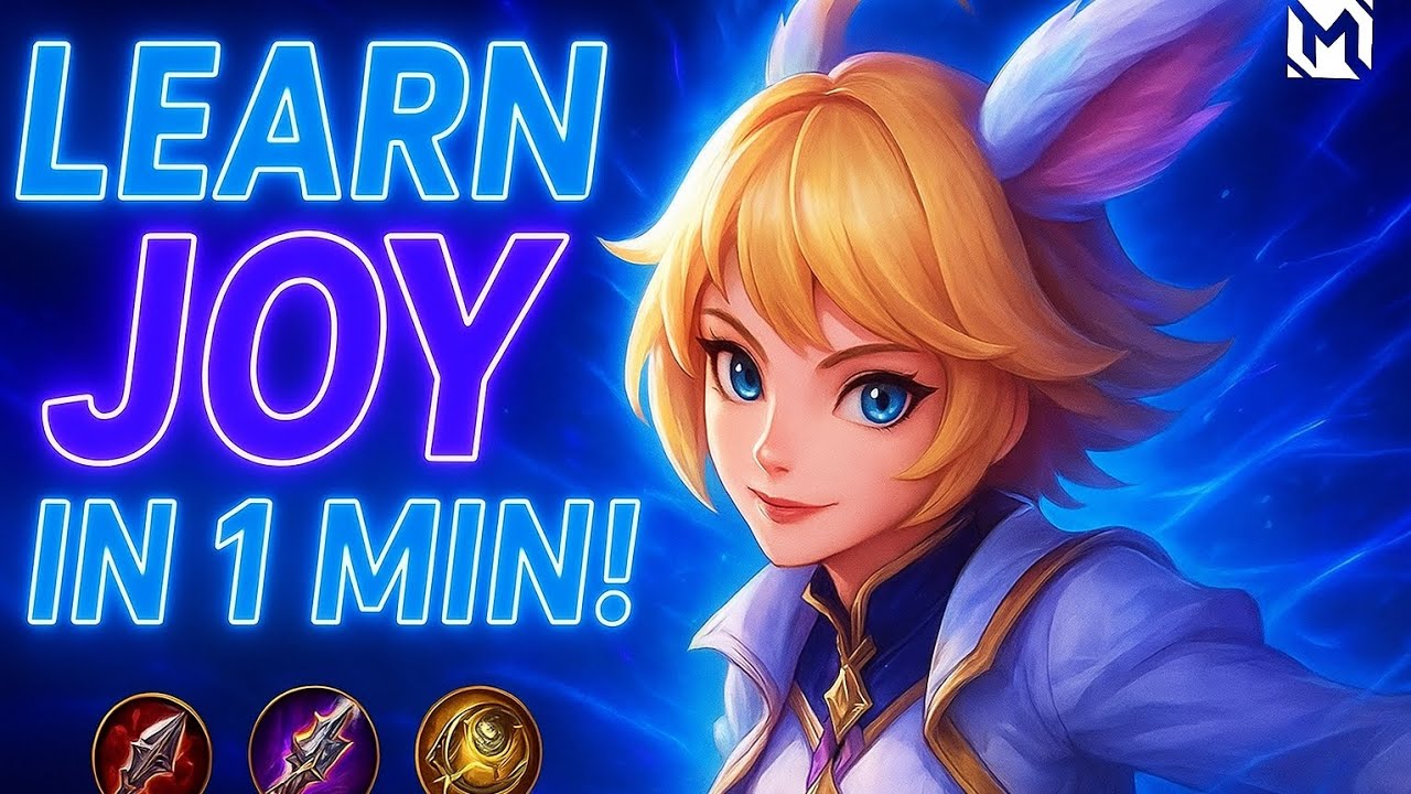 Learn JOY in 1 Minute | Best Build + Dash Combo (MLBB Guide) - YouTube