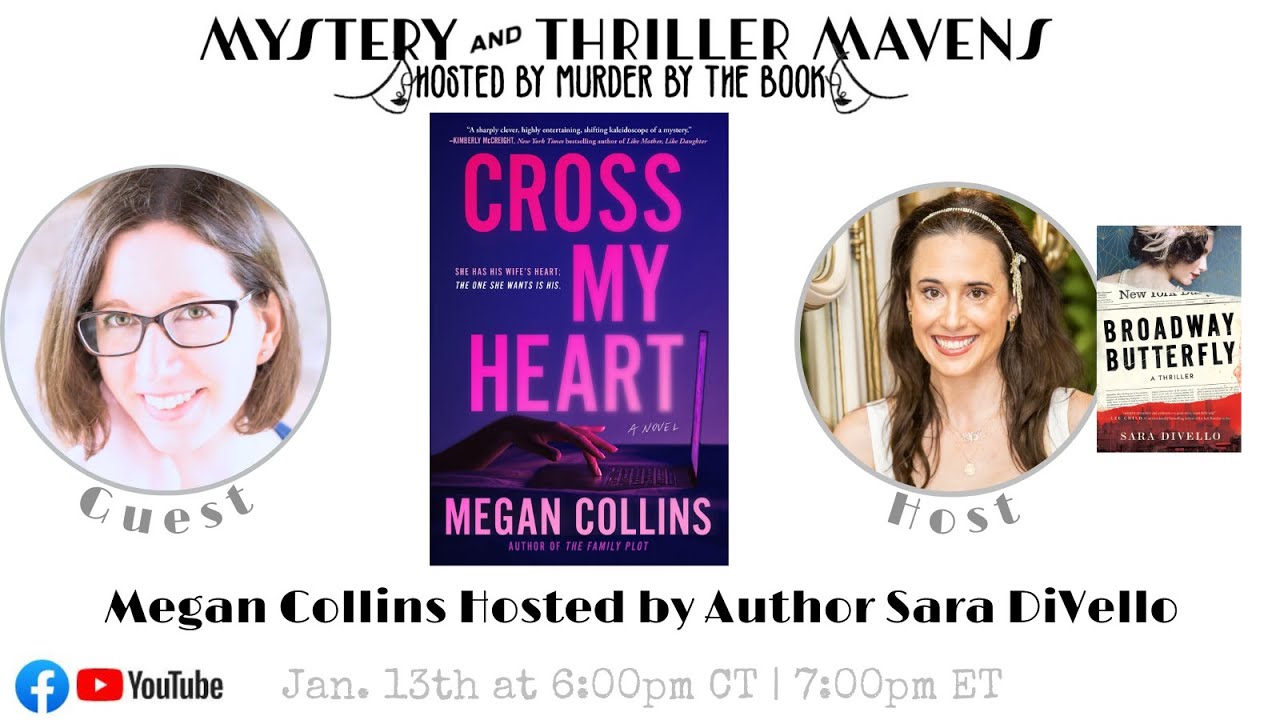 Prelaunch Author Q&A: Megan Collins Presents, "Cross My Heart," Hosted ...