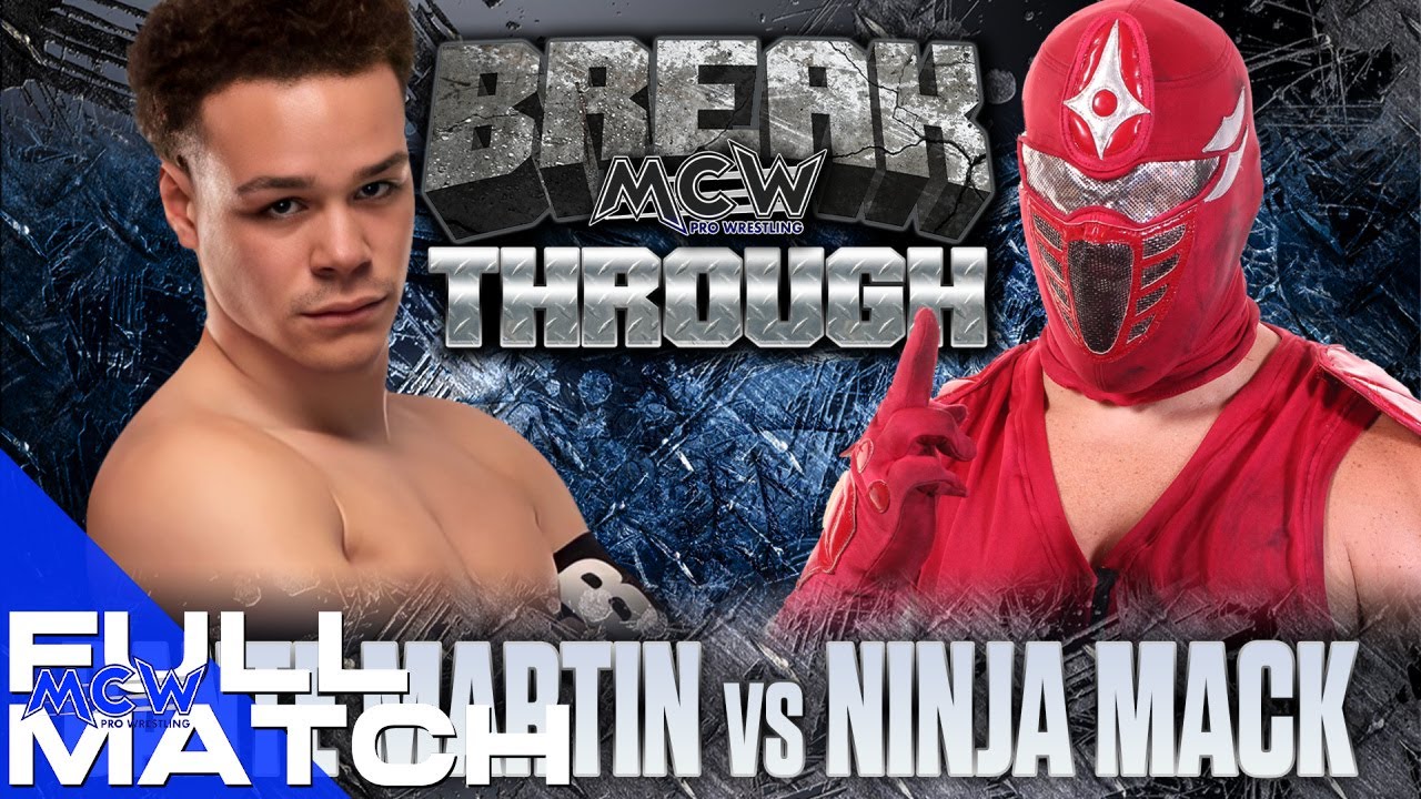 NON-STOP ACTION: Ninja Mack vs Dante Martin - FULL MATCH - AEW, GCW ...