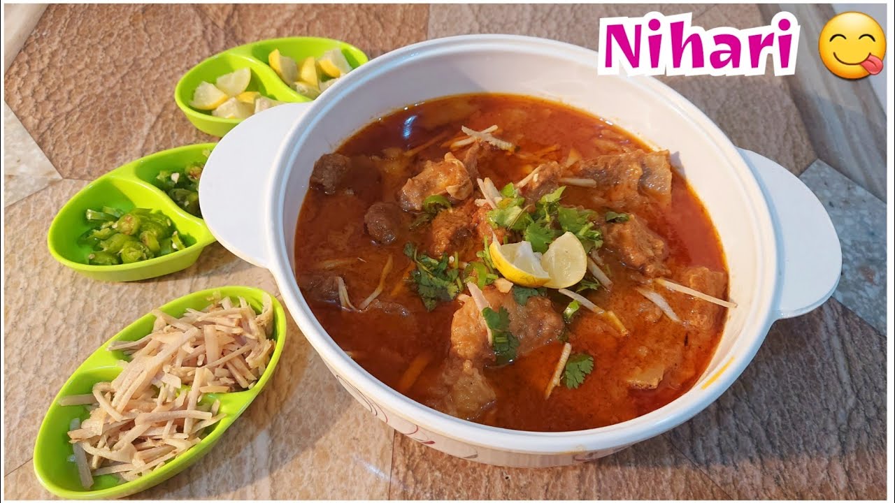 Nihari | Easy to cook Beef Nihari | Nihari recipe by Bismillah rasoi ...