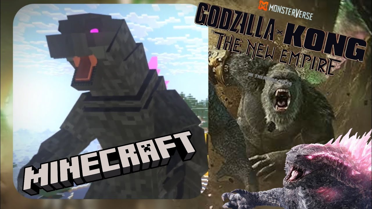 Godzilla x Kong: The New Empire - Minecraft Animation - YouTube